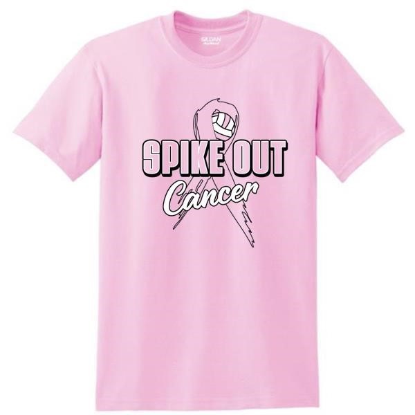 Spike Out Cancer T-Shirts | Lennox School District