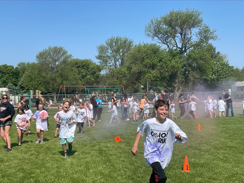 Color Run Fun! | Worthing Elementary